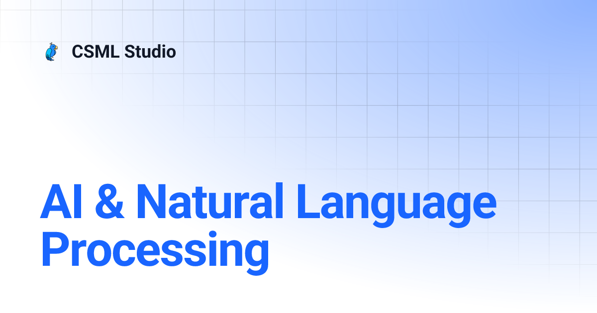 AI & Natural Language Processing | CSML Studio
